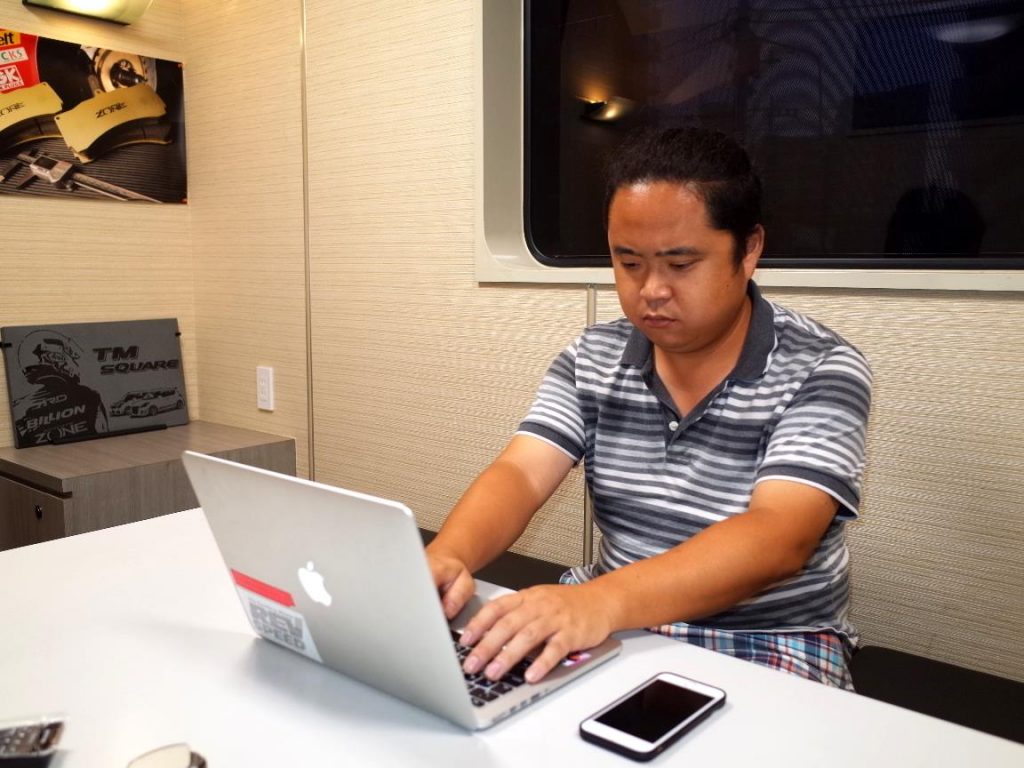 MINORU TANAKA BLOG » 取材